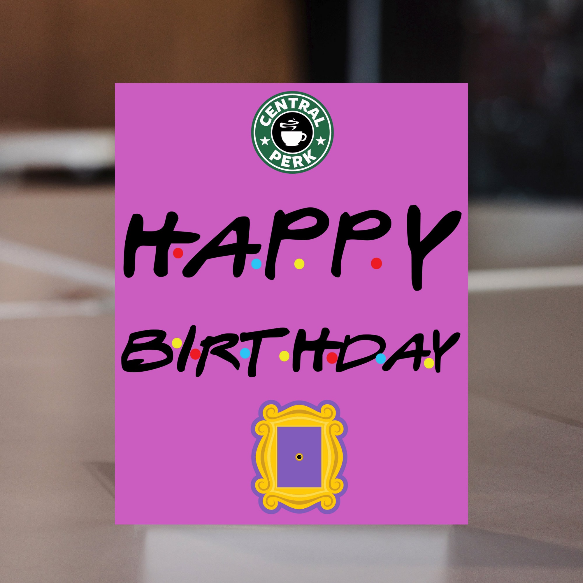 Friends Printable Party Signs Friends TV Show Friends - Etsy