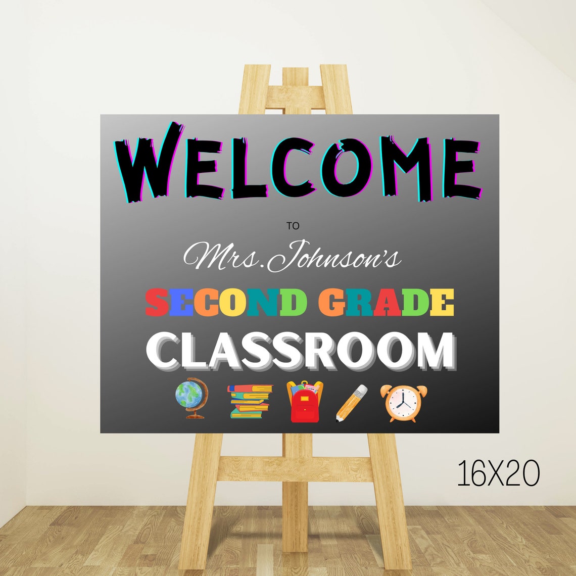 Classroom Welcome Sign, Classroom Decor, Bulletin Board, Back to School ...
