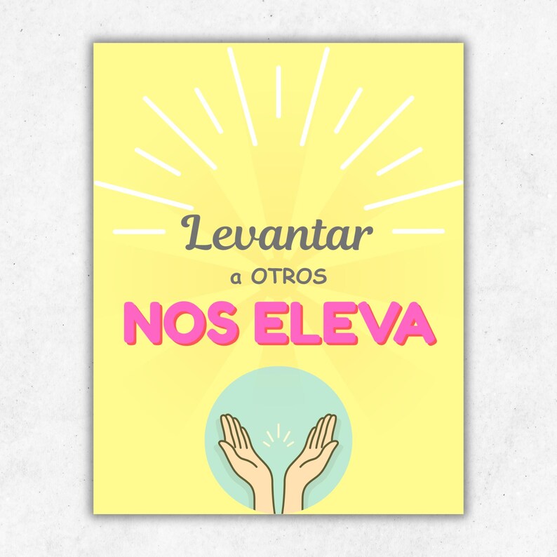 Set of 6 Spanish Motivational Posters, Inspirational Classroom Wall Art ...
