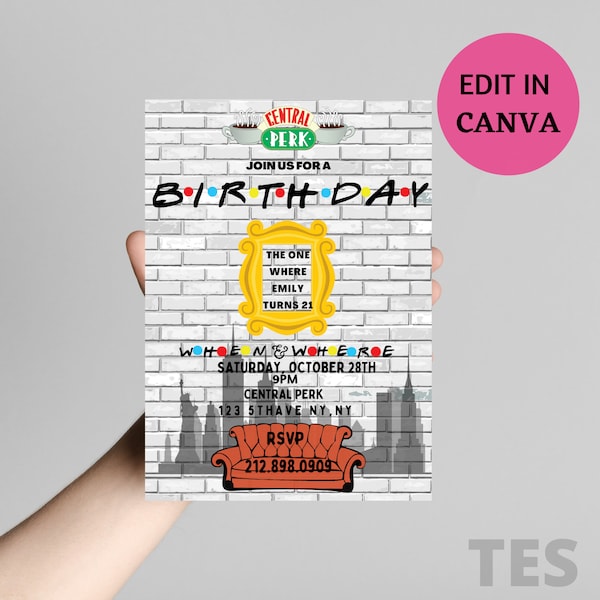 Friends Themed Birthday Party - Etsy