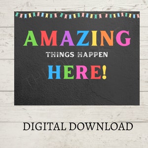 Motivational Classroom Decor, Back to School Posters, Classroom Welcome ...