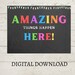 Motivational Classroom Decor, Back to School Posters, Classroom Welcome ...