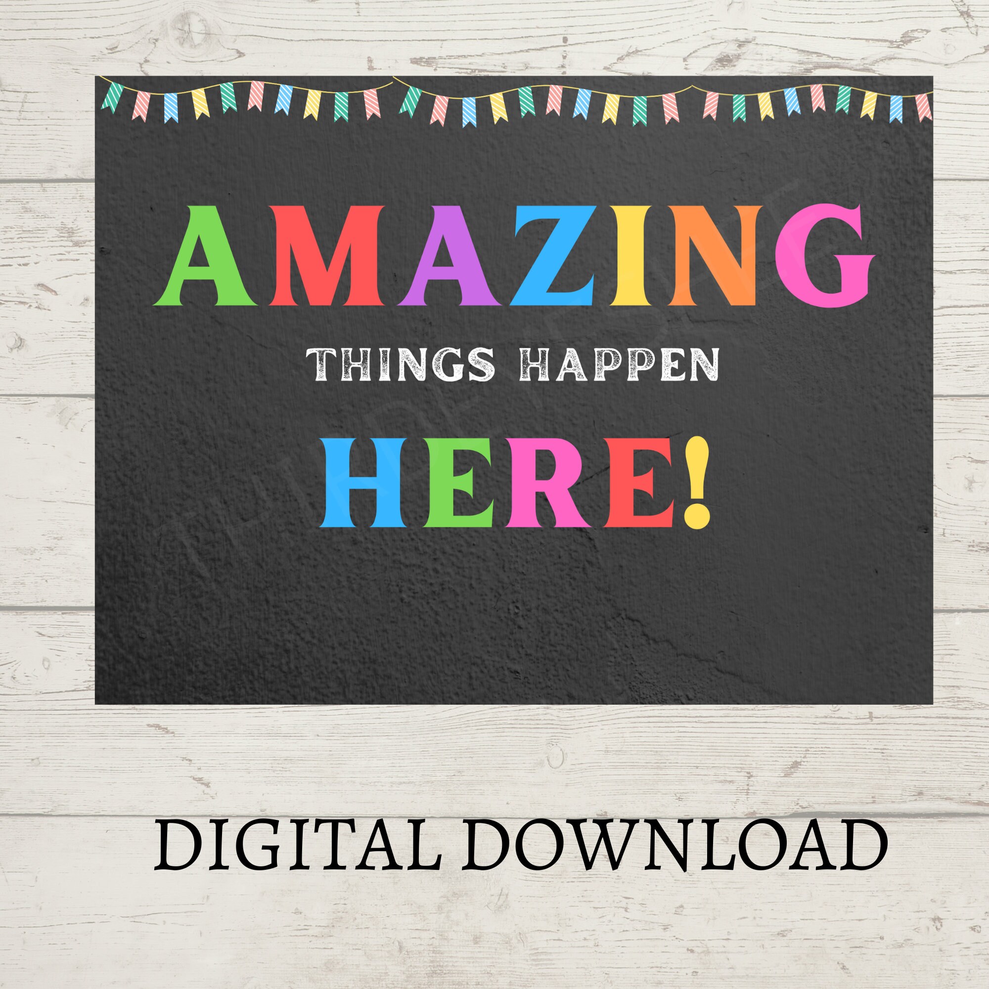 Motivational Classroom Decor, Back to School Posters, Classroom Welcome ...