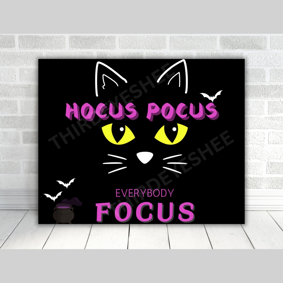 Halloween Bulletin Board Poster Set of 6 | Spooky Classroom Wall Decor ...