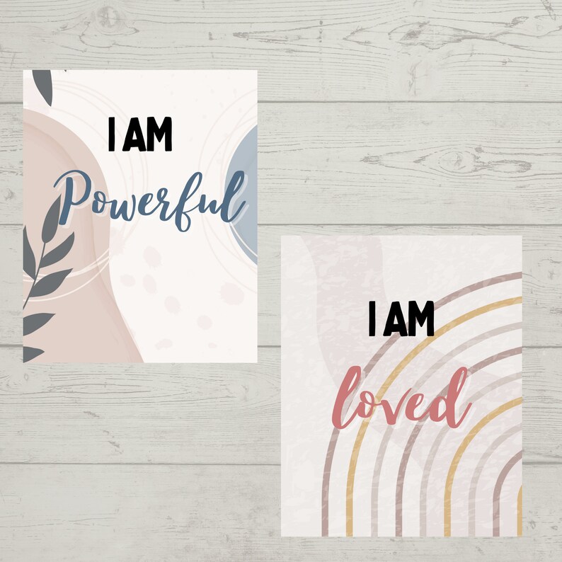 Boho Classroom Decor, Affirmation Printables, Classroom Decor, Boho ...