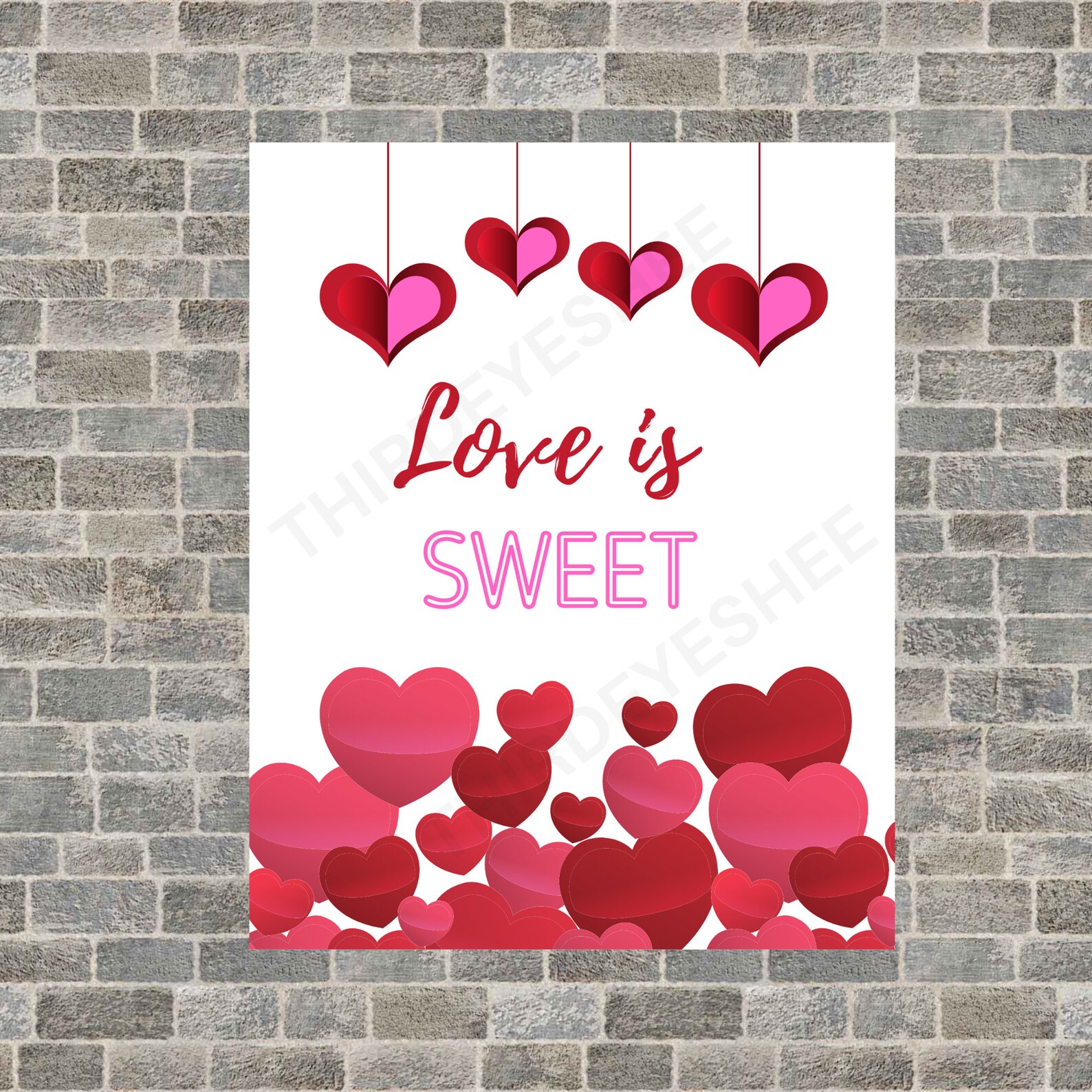 Valentine's Day Classroom Decor, Party Signs, Classroom Posters ...