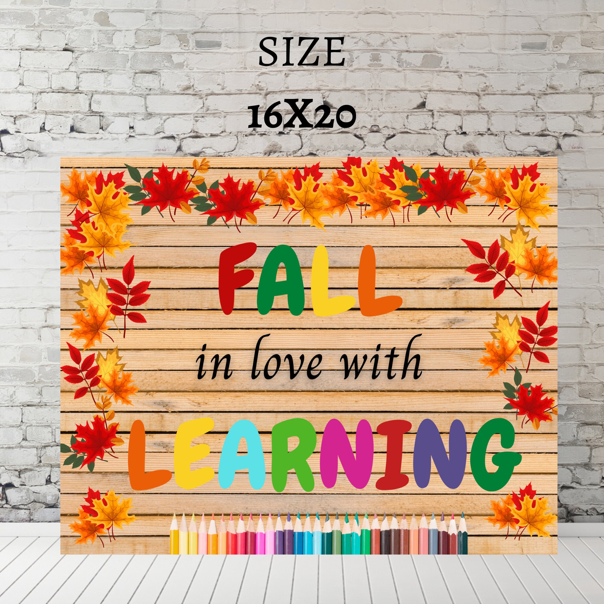 Classroom Decor, Fall Posters, Autumn Theme Classroom, Wall Decor ...