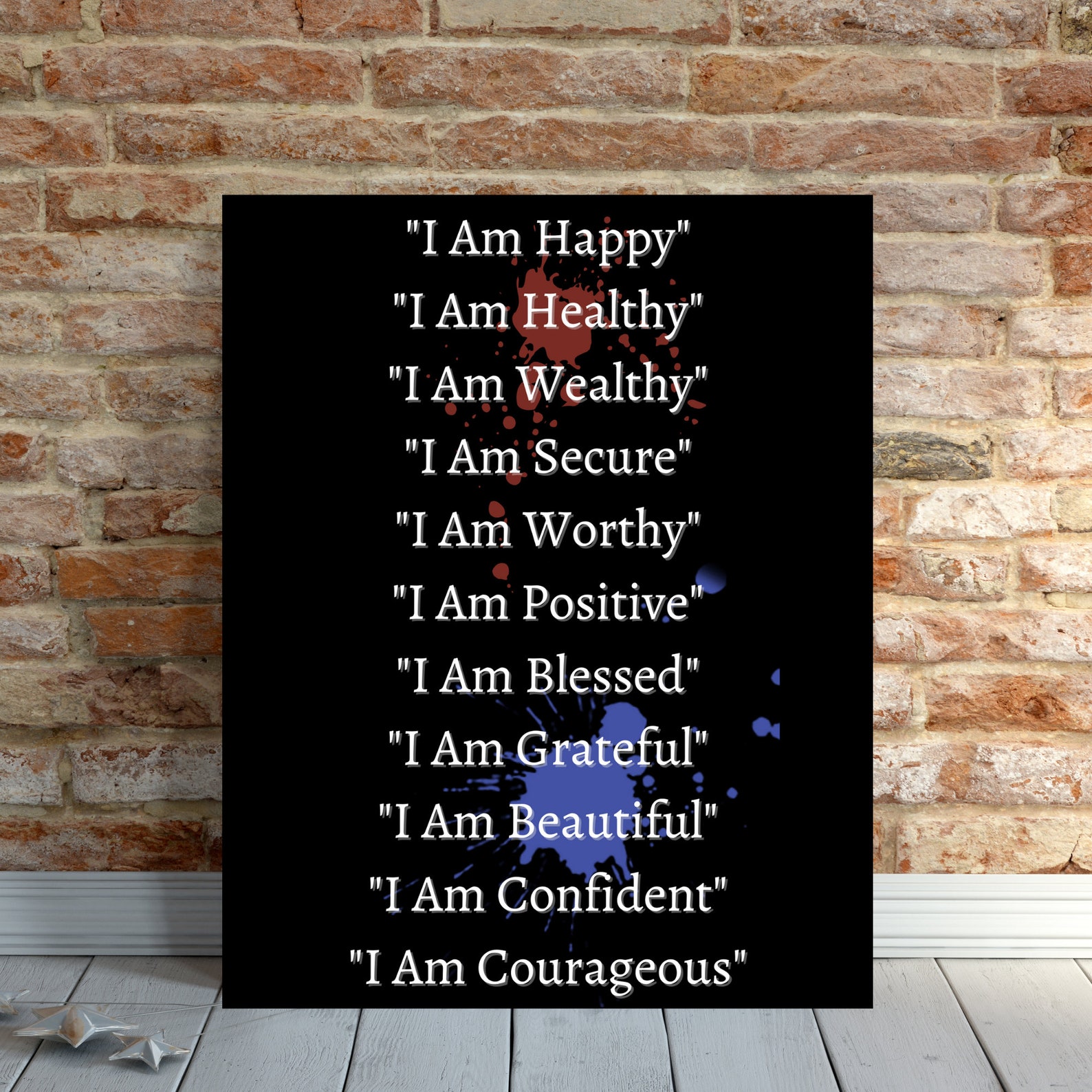Affirmation Wall Prints, Wall Decor, Wall Art, Digital Printables ...