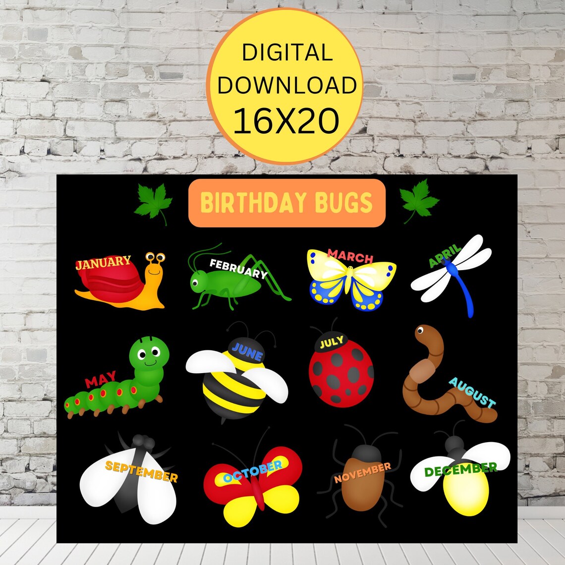 Insect Classroom Decor, Bug Theme, Insect Poster, Classroom Poster ...