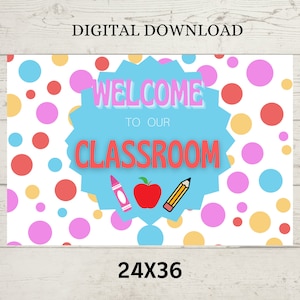 Classroom Decor, Wall Art, Classroom Posters, Classroom Door Sign ...
