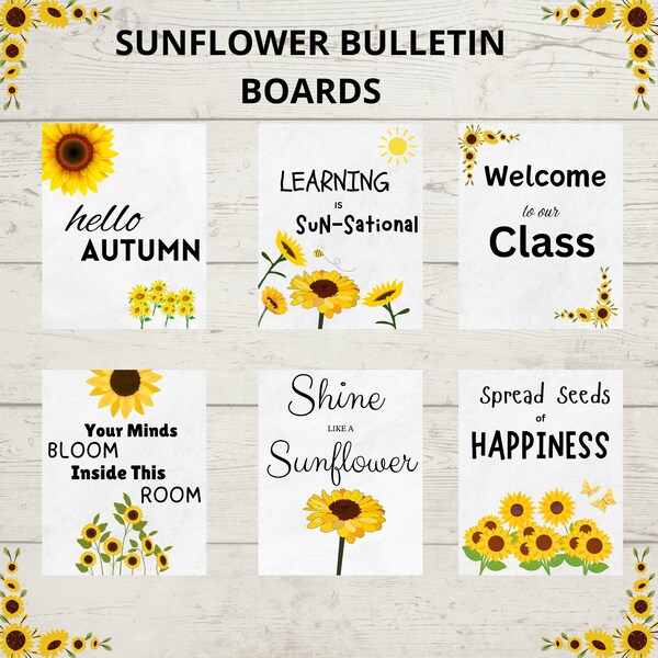 Sunflower Poster - Etsy