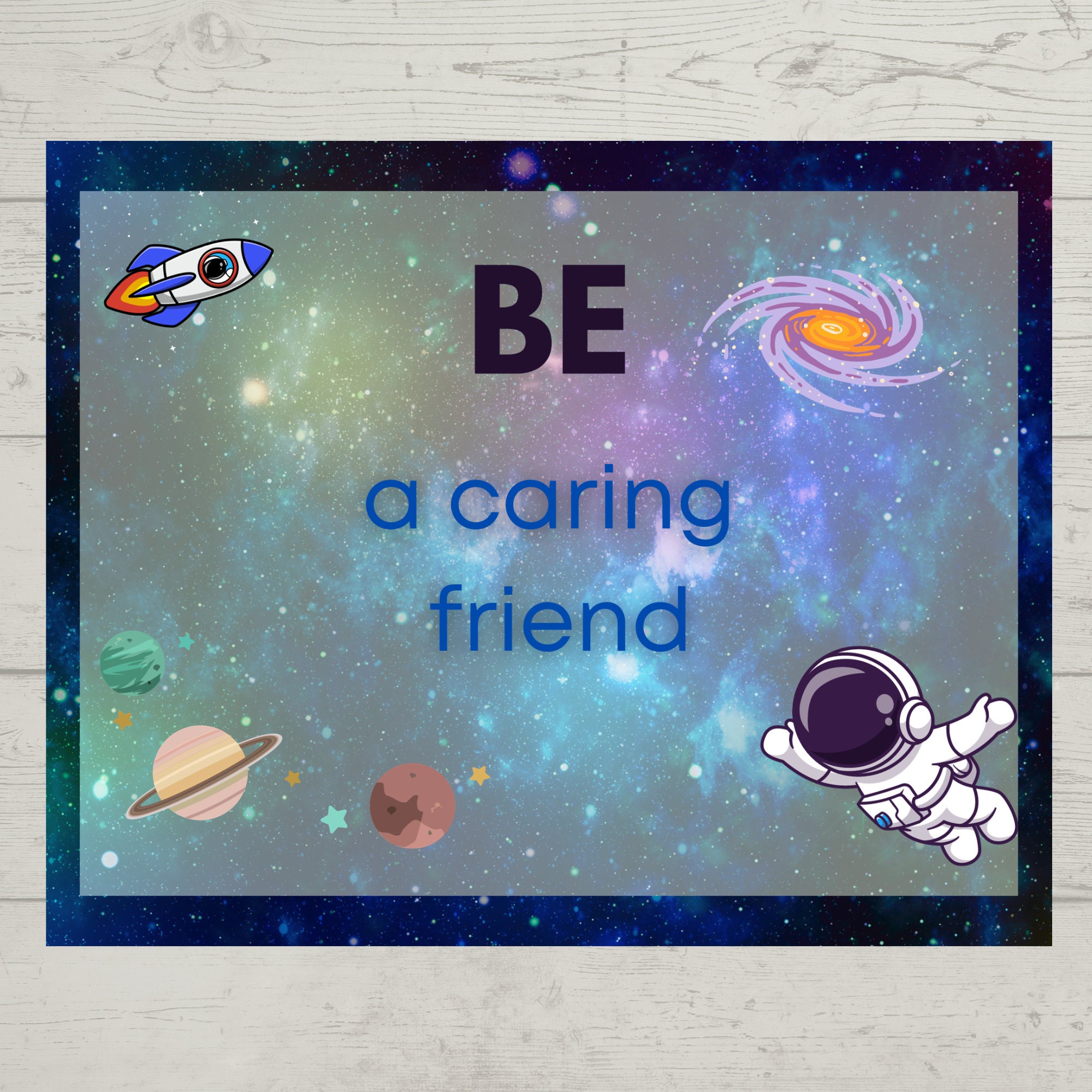 Classroom Space Rules, Bulletin Board, Classroom Posters, Universe ...