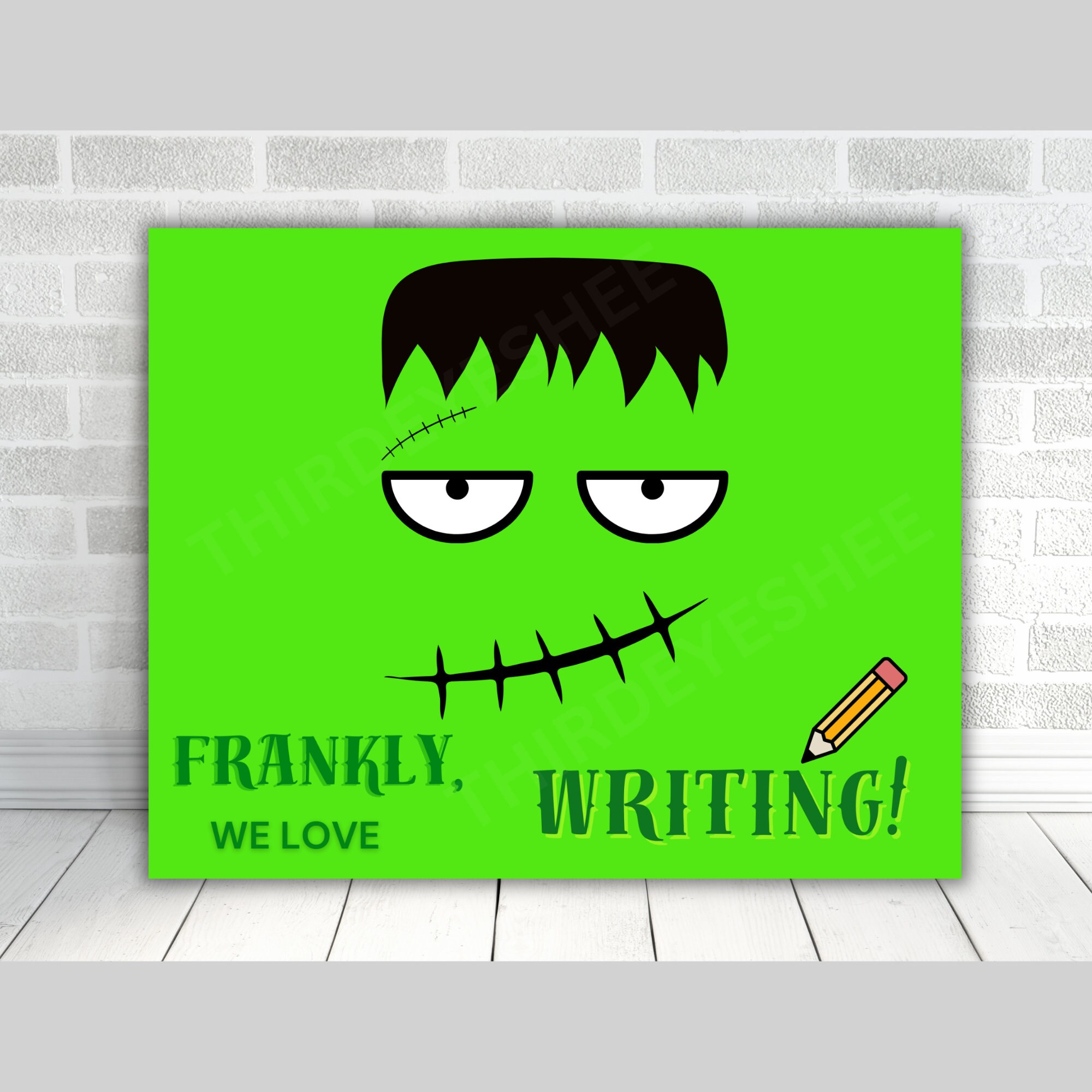 Halloween Bulletin Board Poster Set of 6 | Spooky Classroom Wall Decor ...