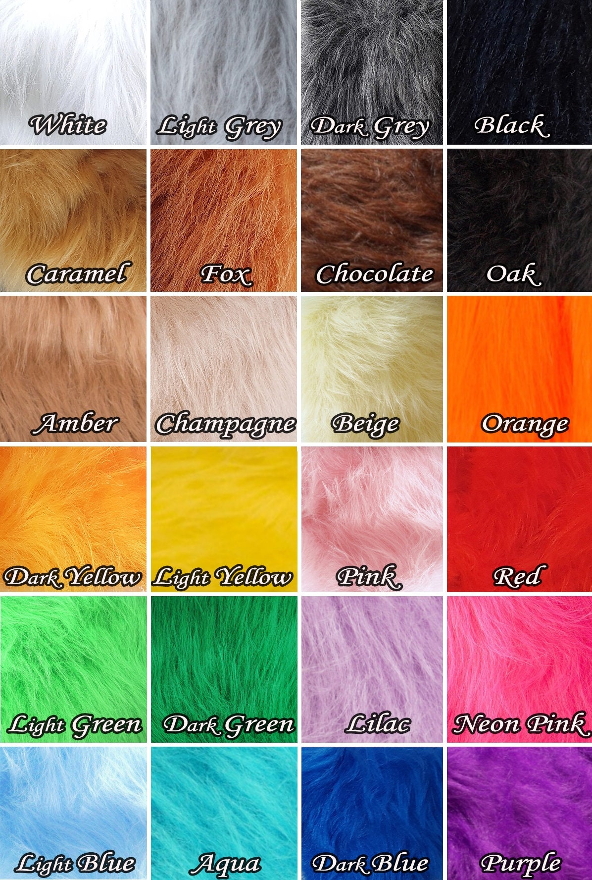 Faux Fur for Fursuit - Etsy