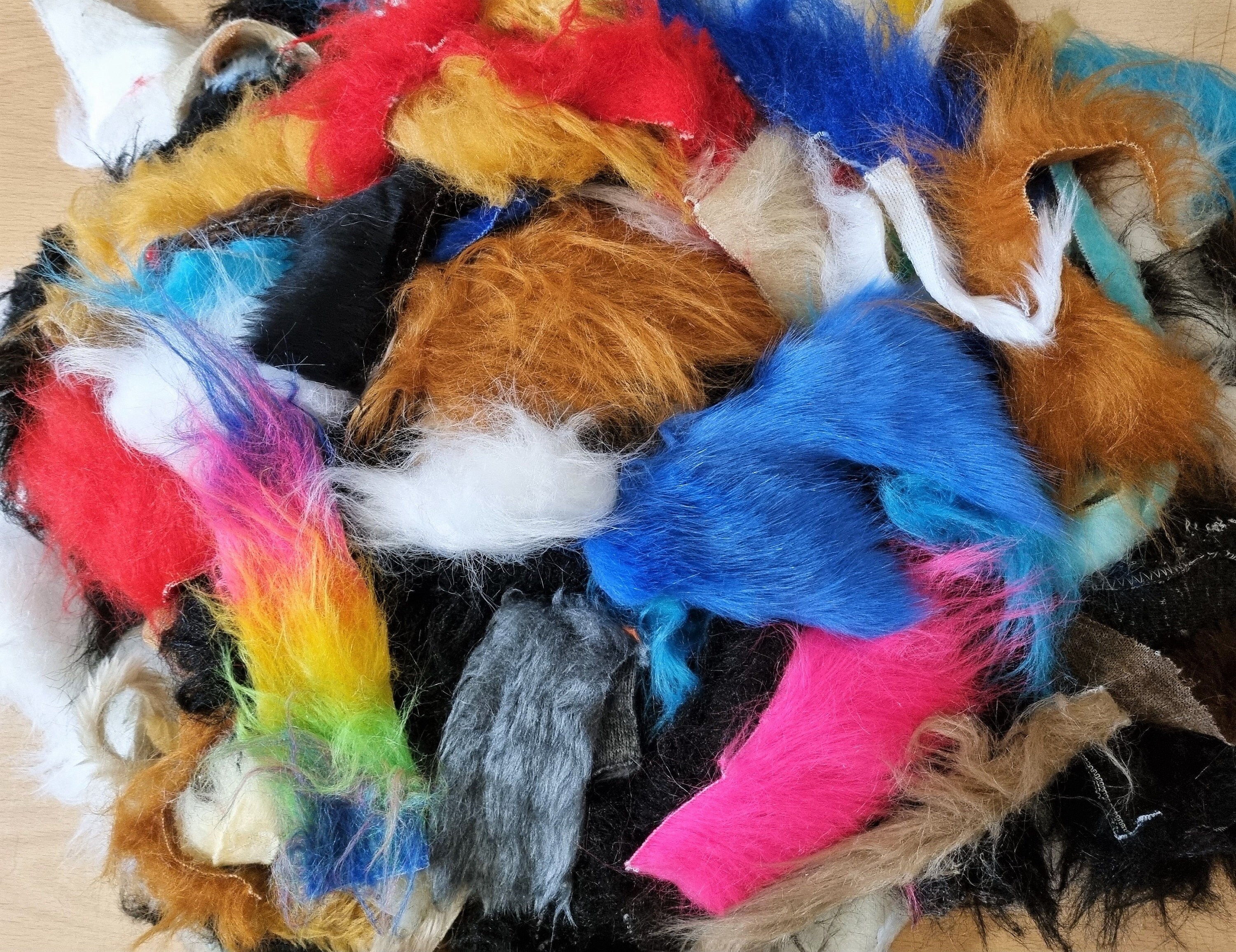 Doll Making Doll & Model Making Faux pelt craft remnants f gnome beards ...