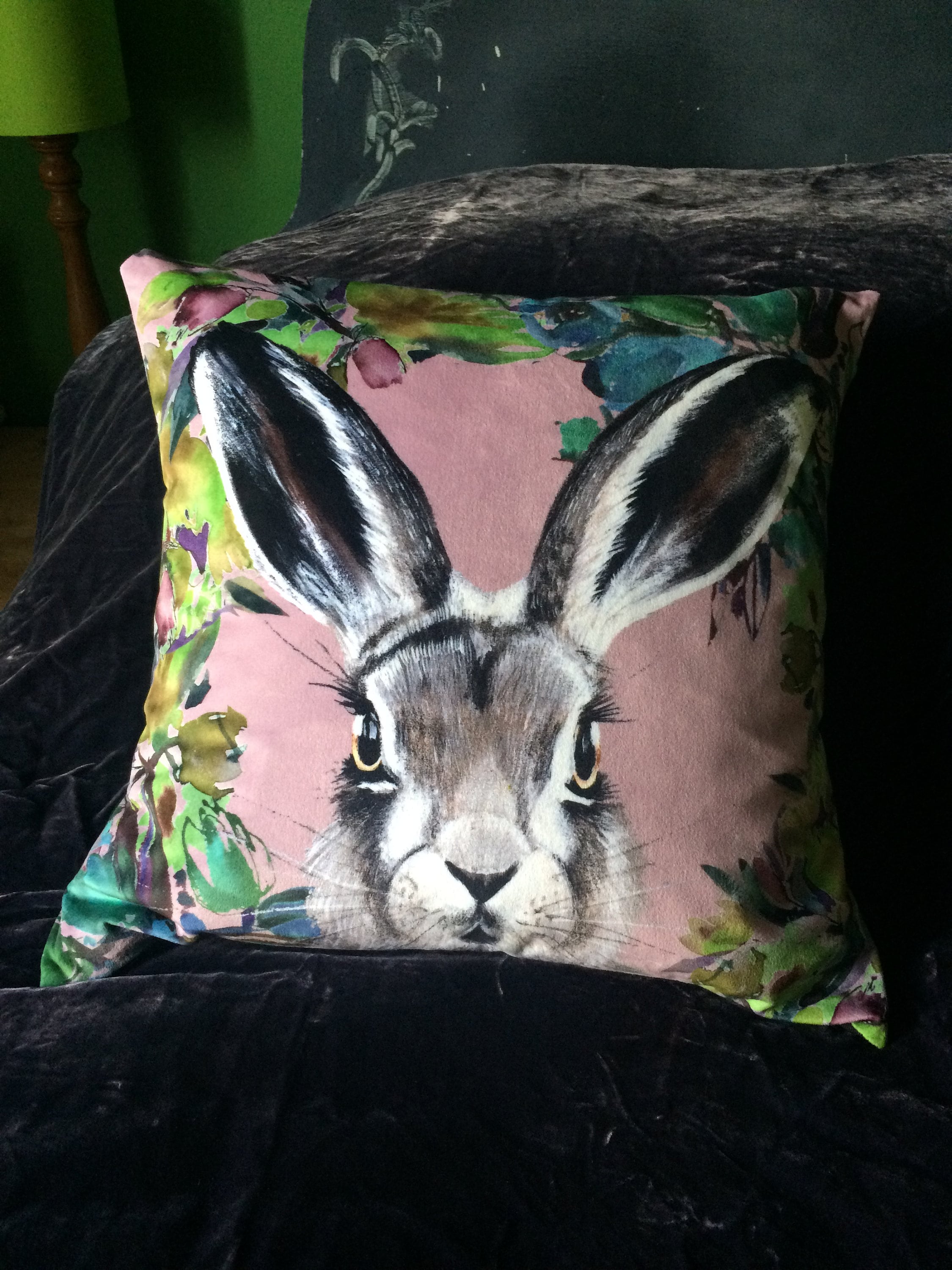 Add Country Chic to Any Decor With This Cute Hare Cushion - Etsy UK