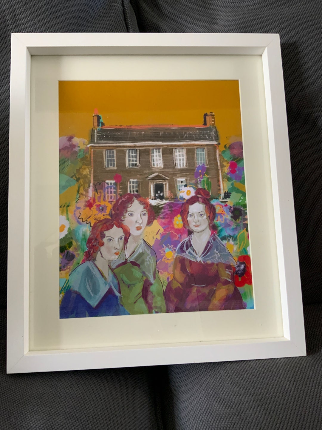 Bronte Sisters Art Print: Haworth Home, English Literature (digital ...