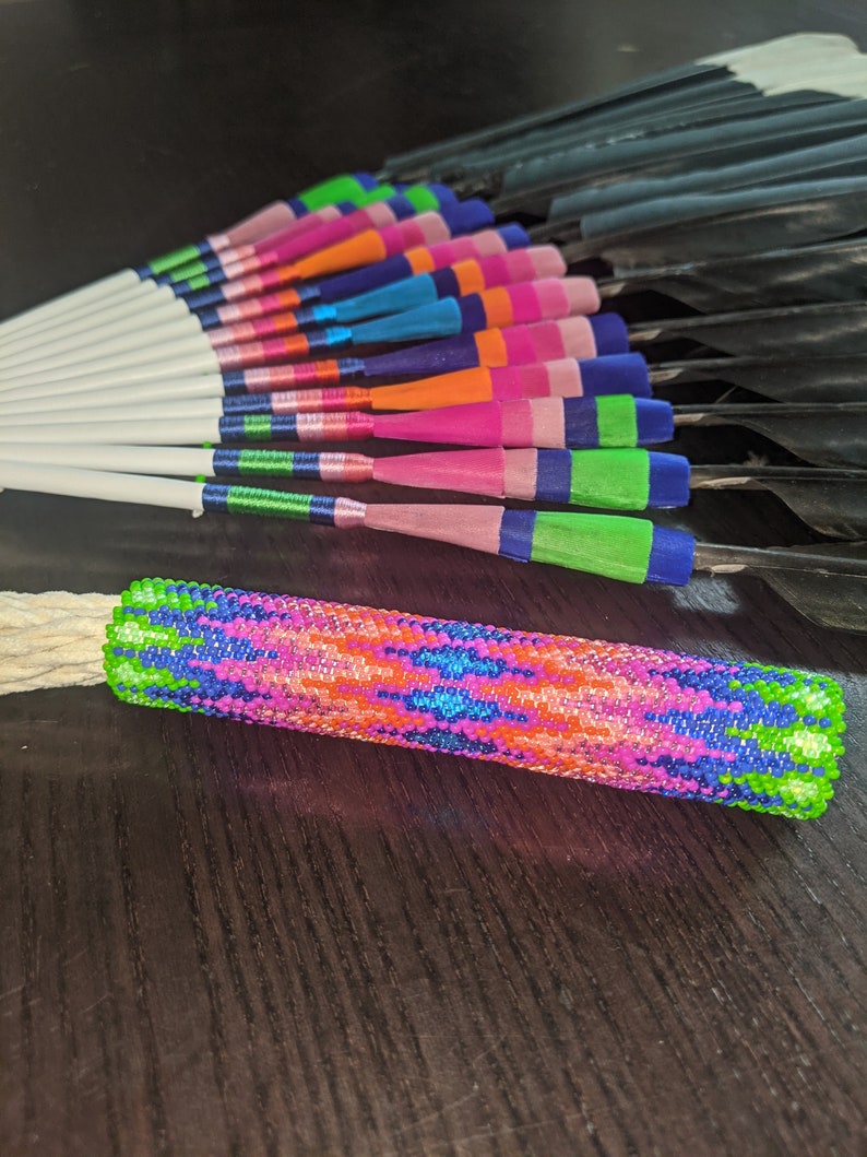 Hornbill Peyote Fan - Etsy