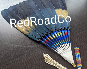 Hornbill Peyote Fan - Etsy