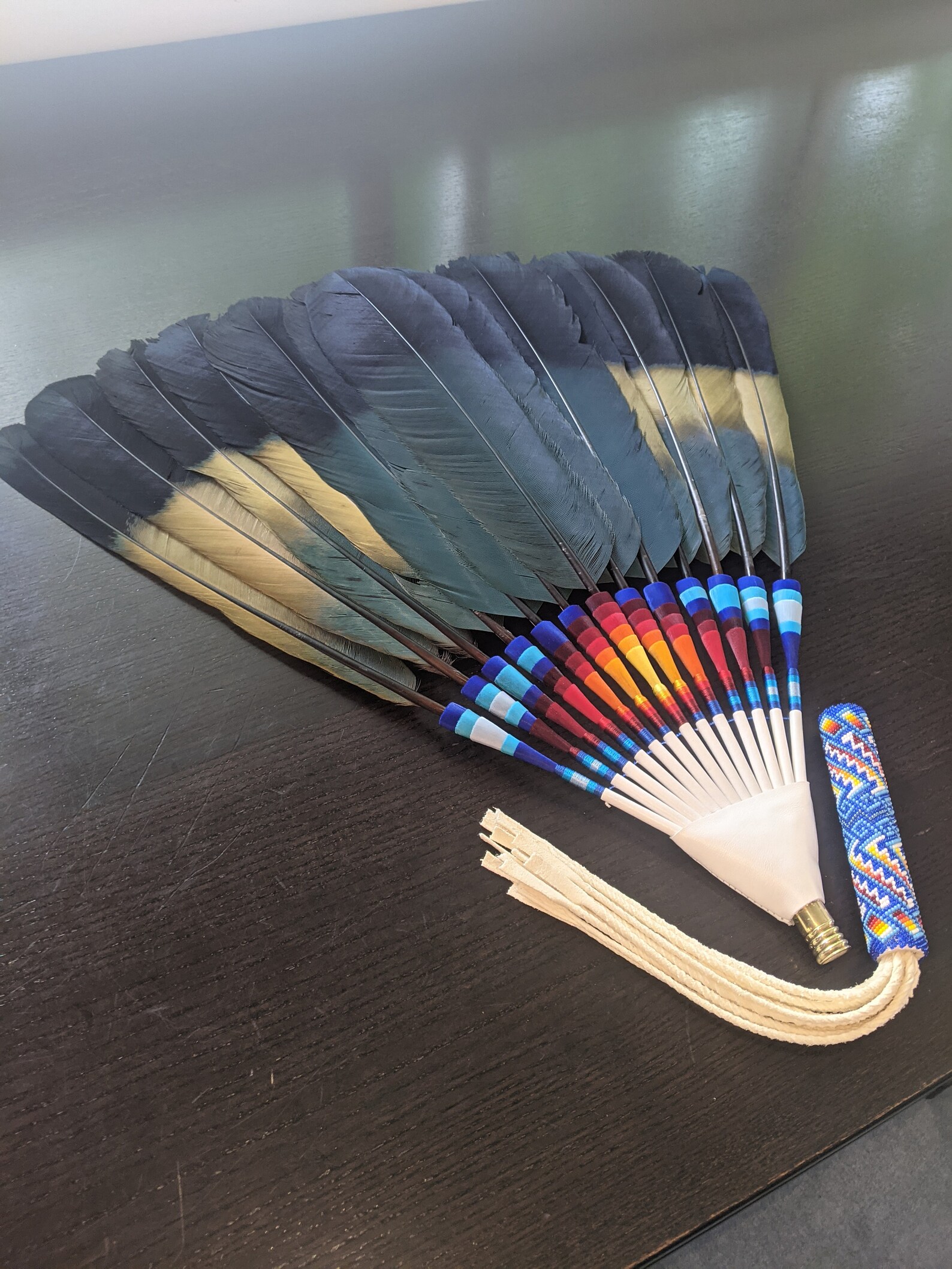 Turaco Peyote Fan - Etsy
