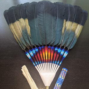 Turaco Peyote Fan - Etsy