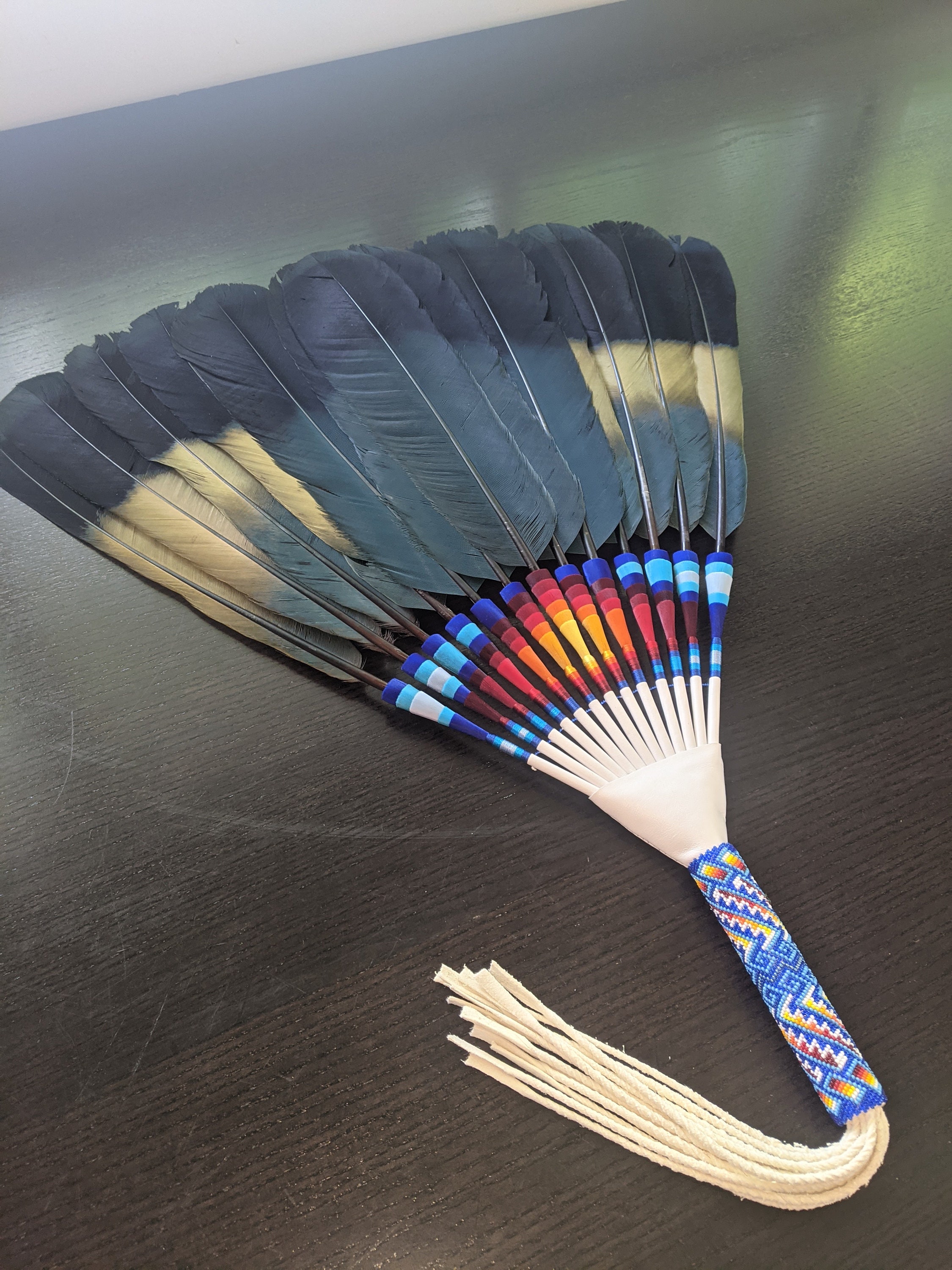 Turaco Peyote Fan - Etsy