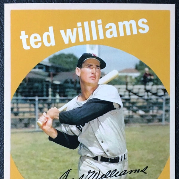 Ted Williams - Etsy