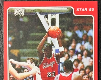 Michael Jordan Star Rookie Reprint - Etsy