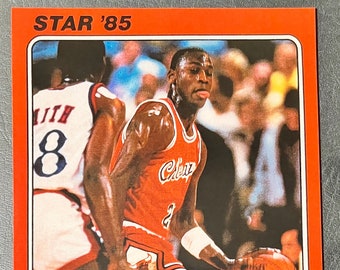 Michael Jordan Star Rookie Reprint - Etsy