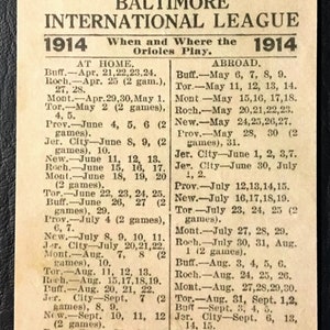 1914 Baltimore News Babe Ruth Rookie Reprint Red Mint - Etsy