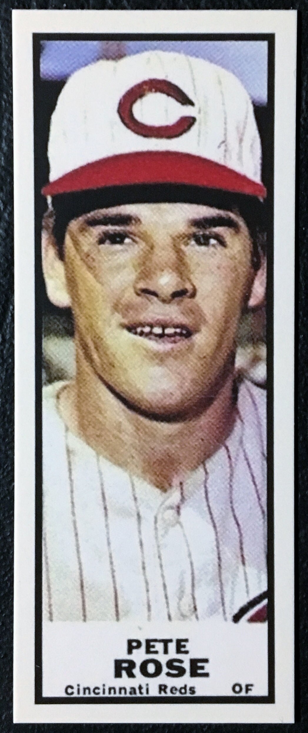 Cincinnati Reds 1968 Bazooka Pete Rose Reprint Mint Condition Art ...