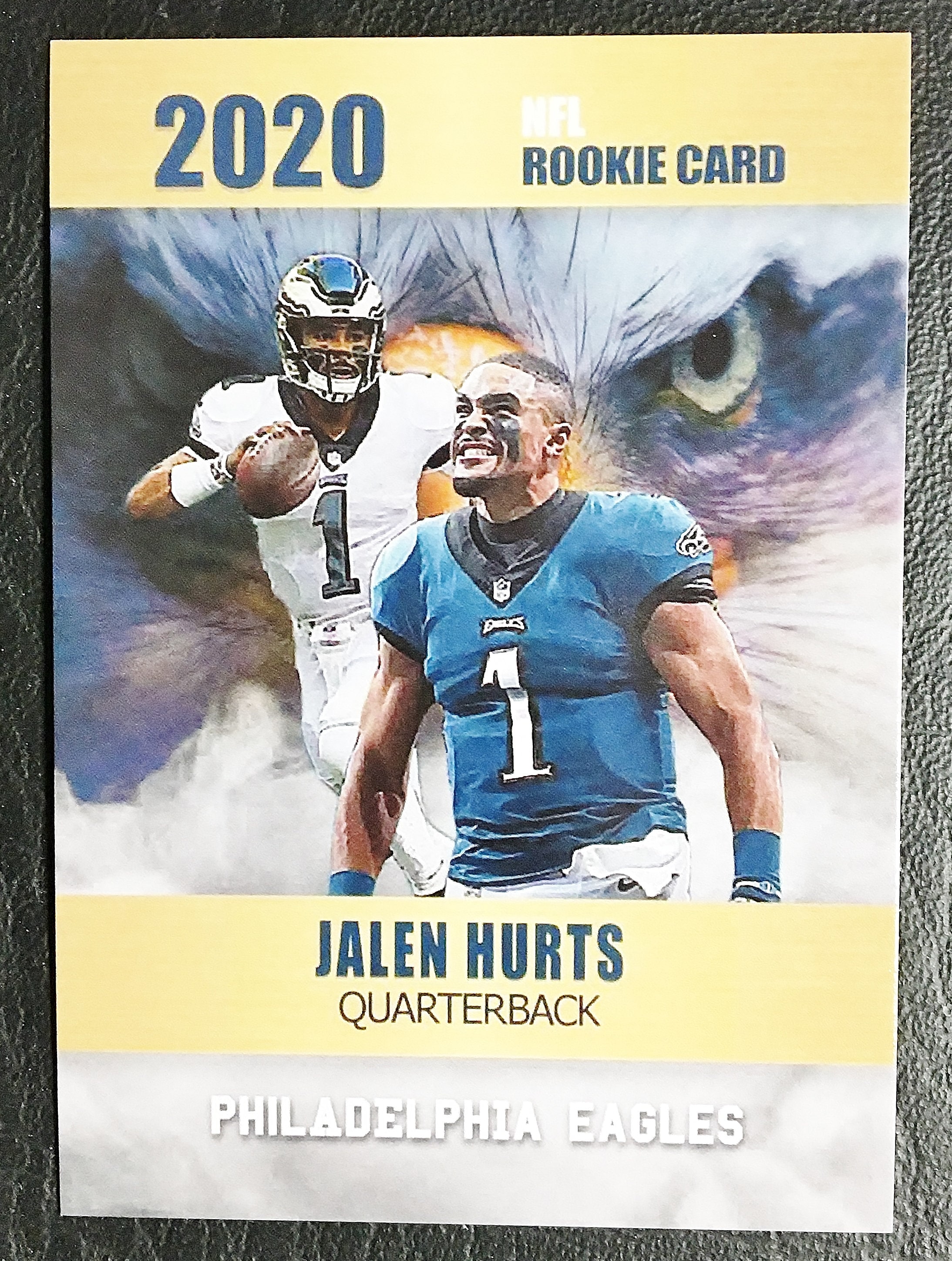 Memorabilia Art & Collectibles 2020 Rookie Phenoms Jalen Hurts Custom ...