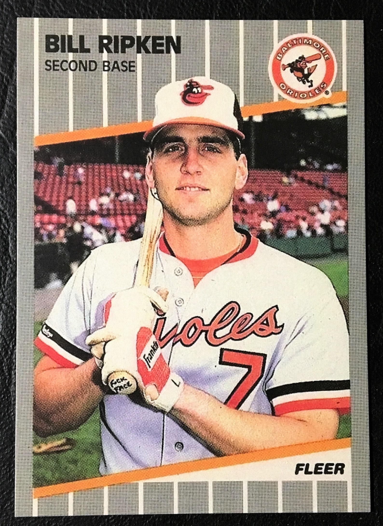 1989 Fleer 616 Bill Ripken FF Error Rookie Card Reprint | Etsy