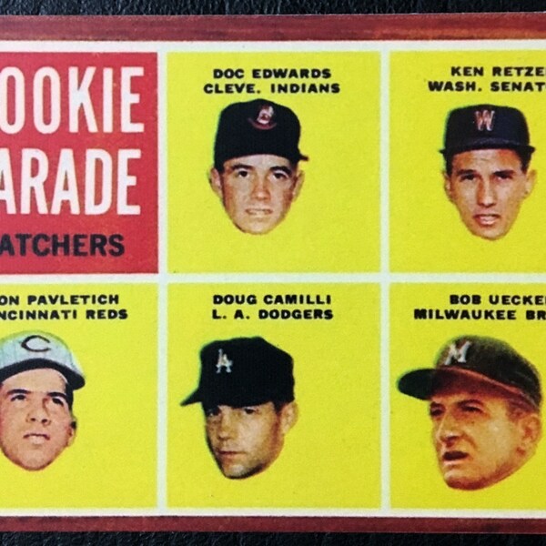 Bob Uecker Card - Etsy