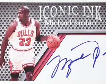 Michael Jordan Iconic Ink - Etsy