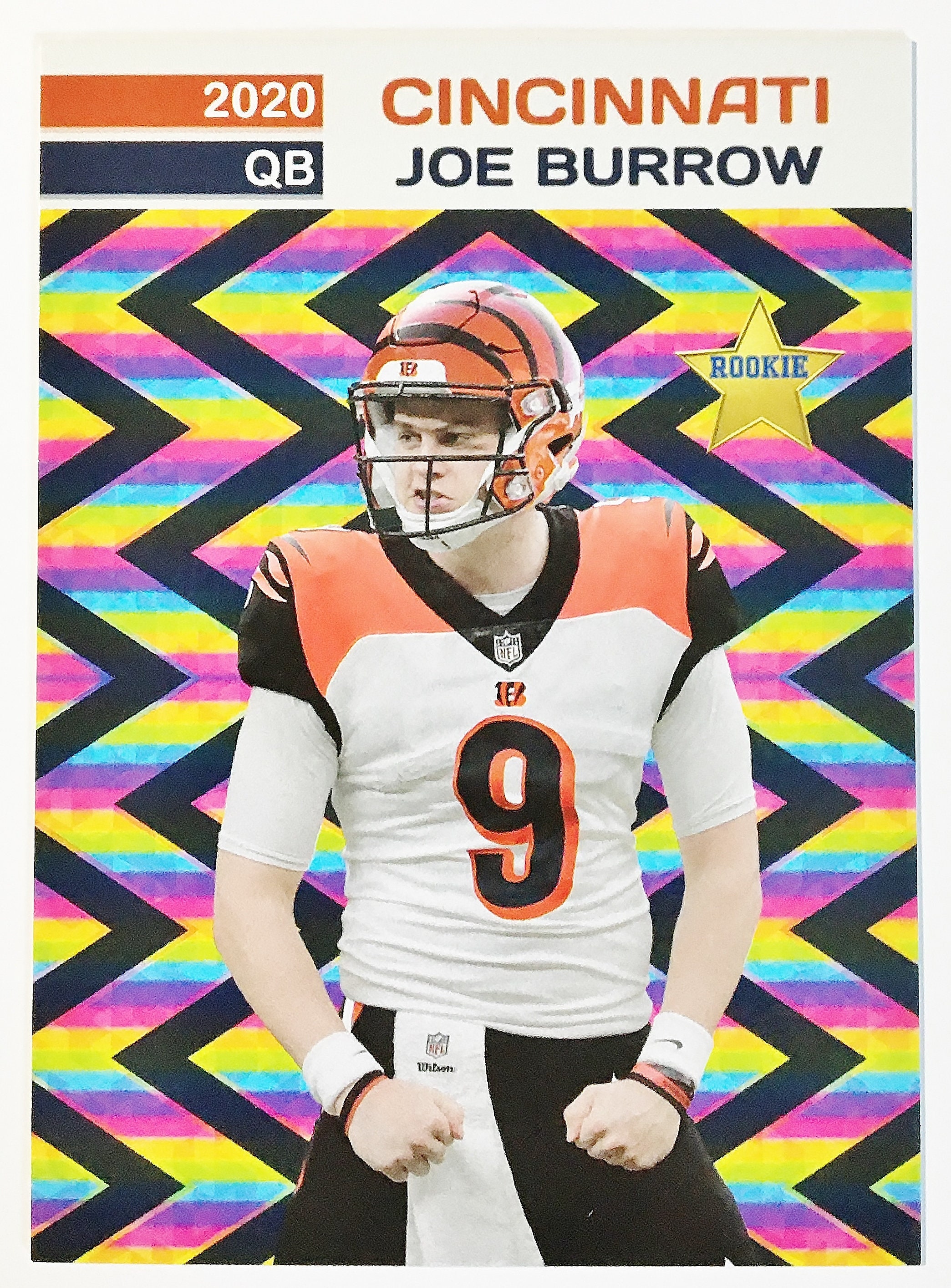 Sports Collectibles Collectibles 2020 Joe Burrow Prism Style Rookie ...
