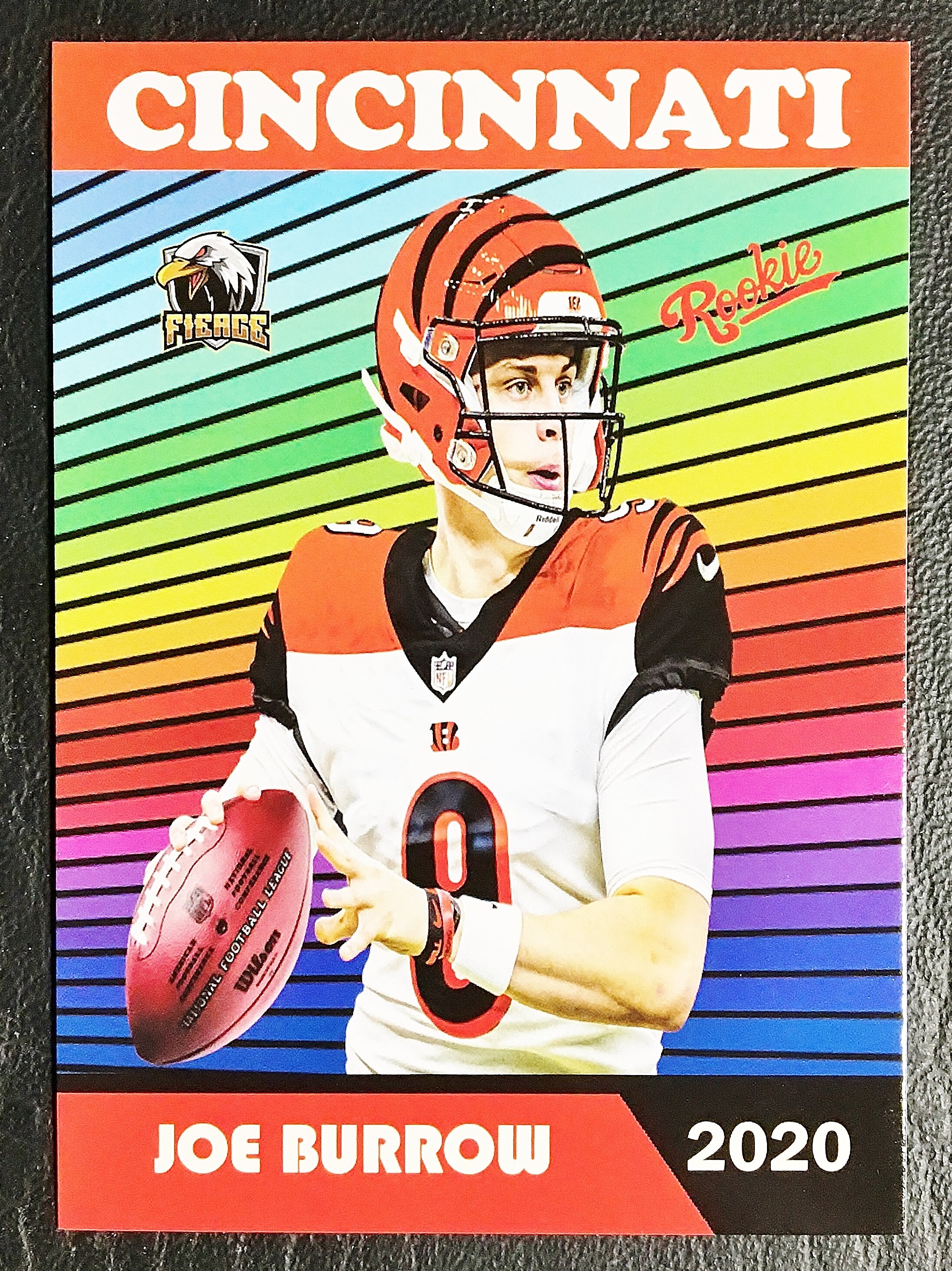 Sports Collectibles Collectibles 2020 Joe Burrow Prism Style Rookie ...