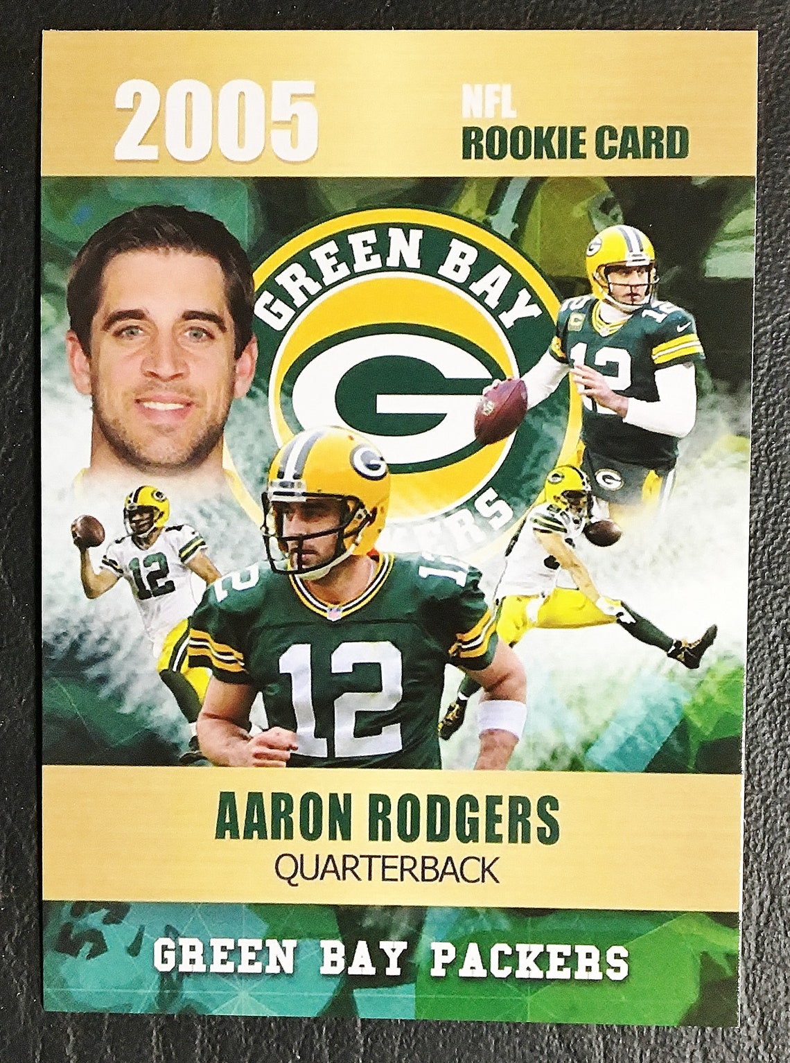 2005 Rookie Phenoms Aaron Rodgers Custom Rookie Card Mint - Etsy