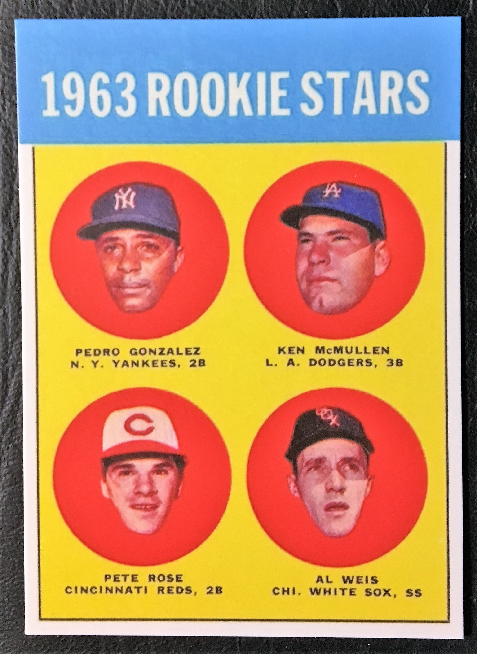 1963 537 Pete Rose Rookie Reprint Mint Condition - Etsy