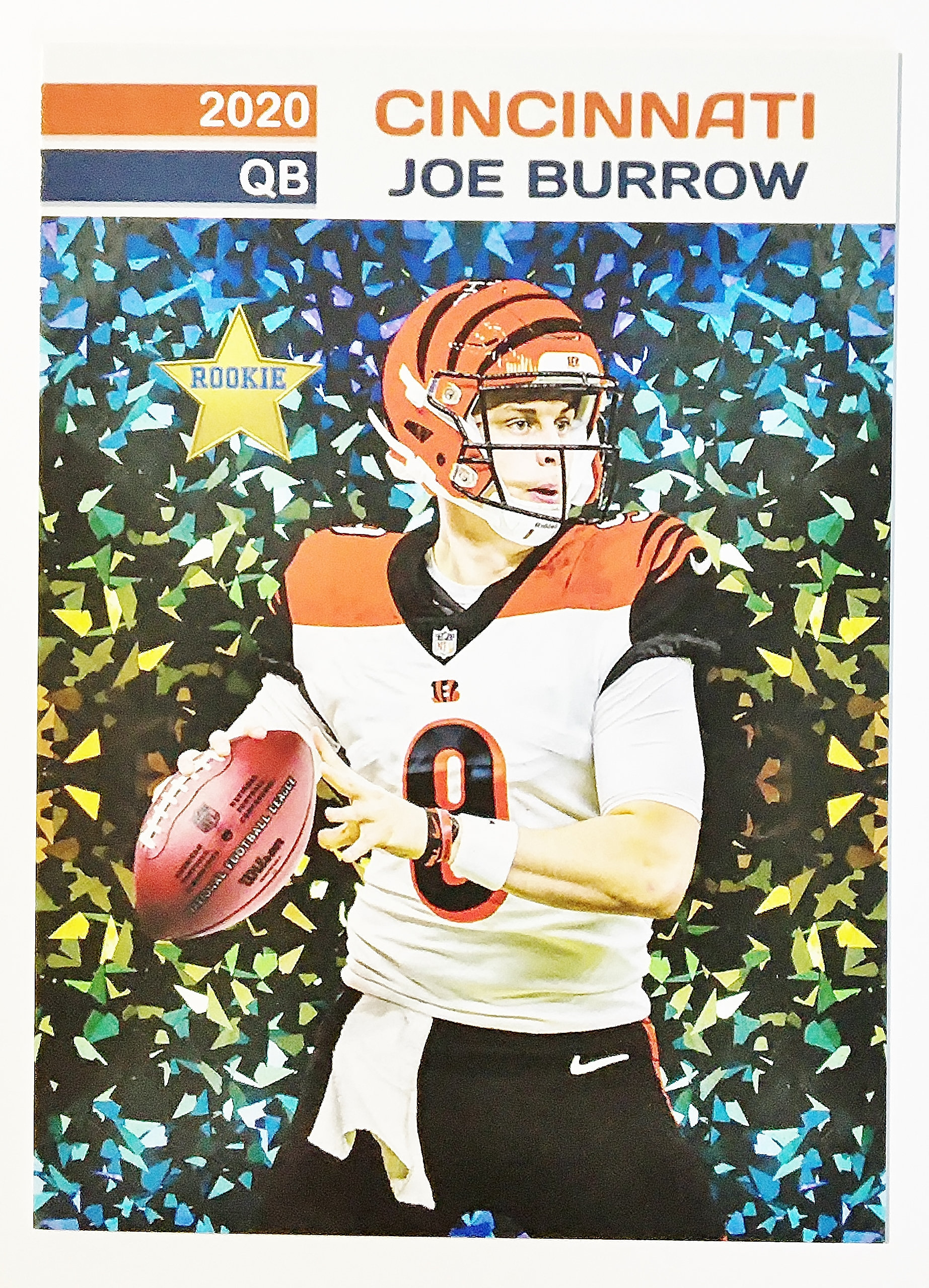 Sports Collectibles Collectibles 2020 Joe Burrow Prism Style Rookie ...