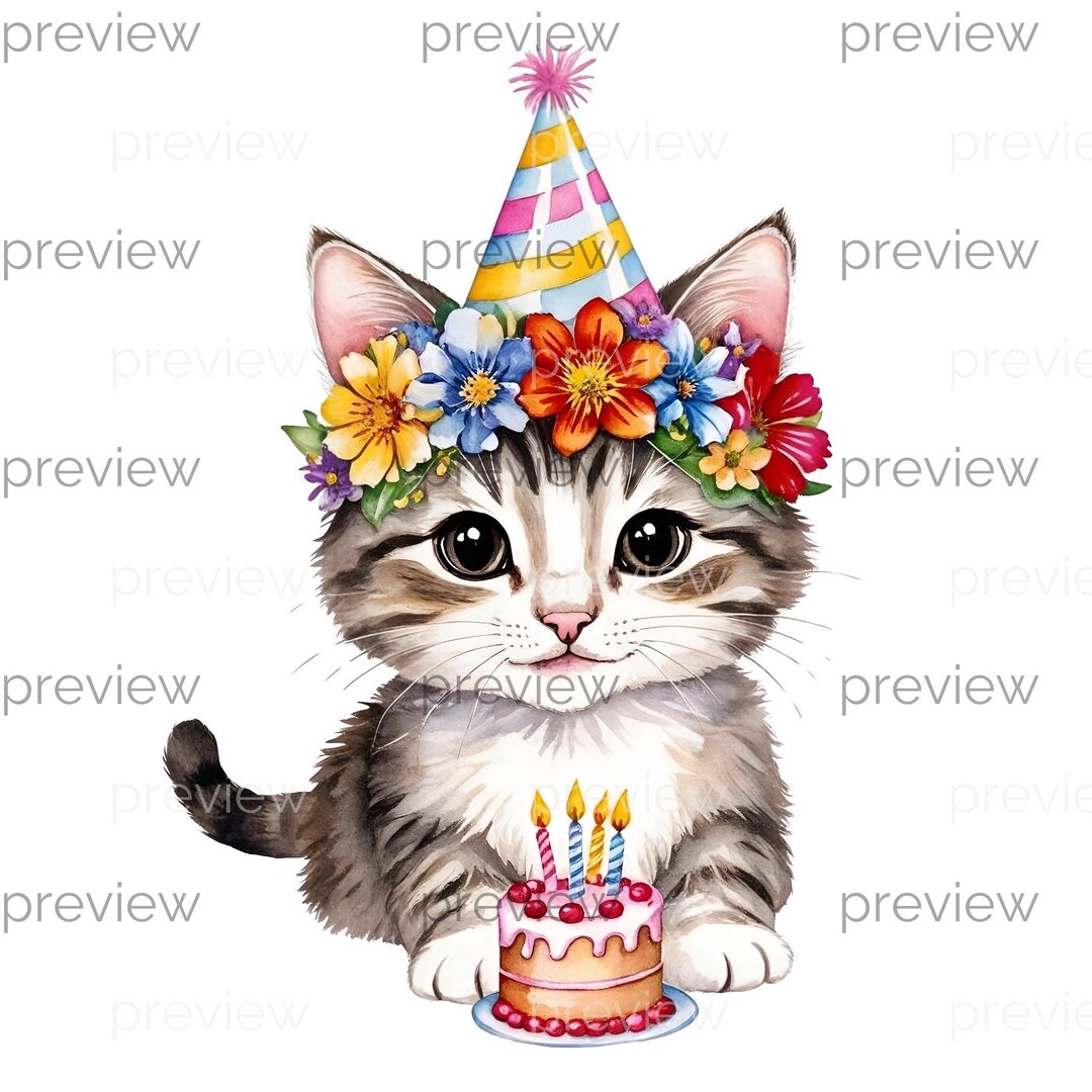 Cute Animal Birthday Party Clipart, Woodland Animals Birthday PNG ...
