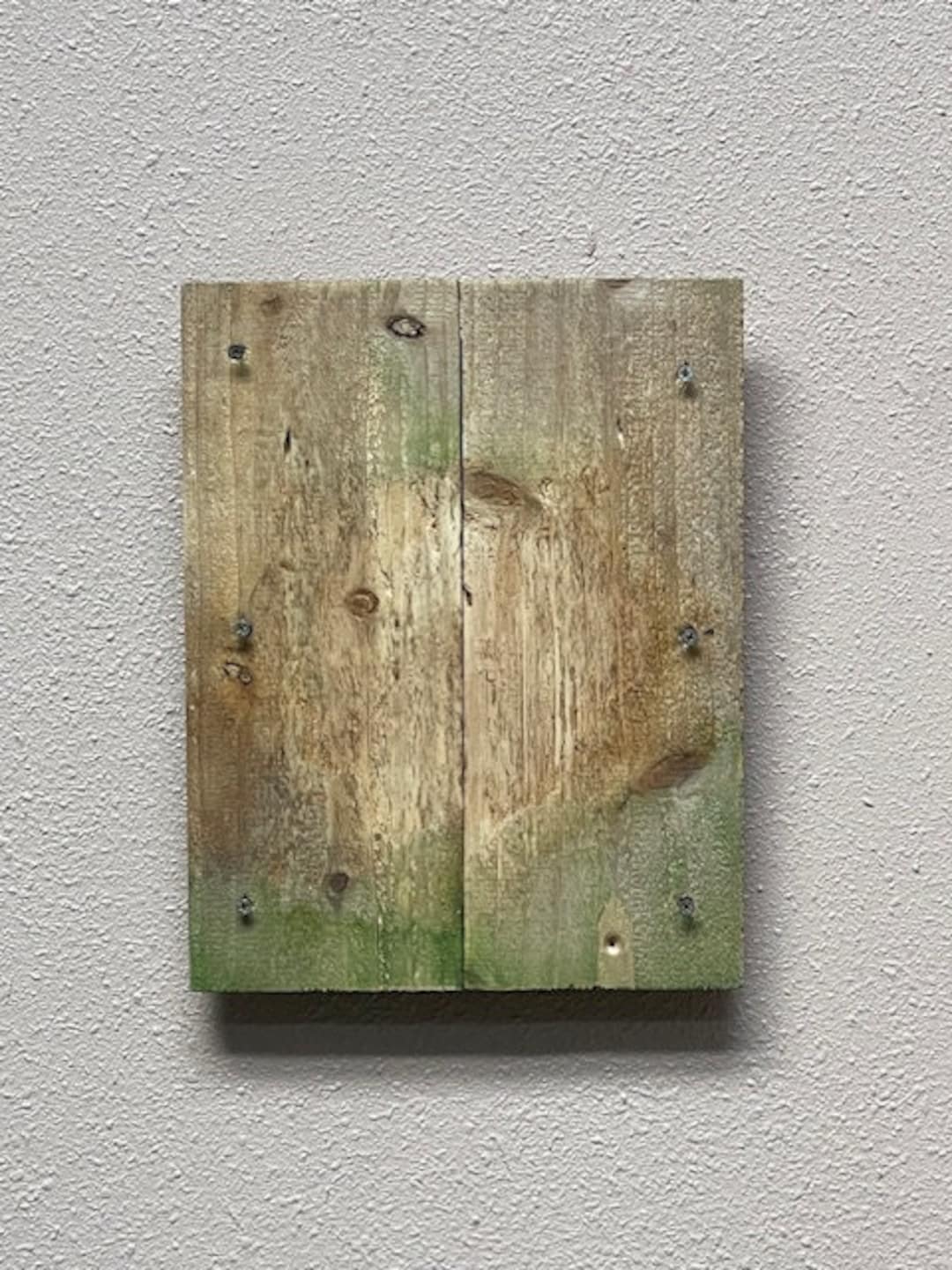 1'x1.5' Wooden Plaque Staghorn Fern (ADD ON ONLY) - Etsy