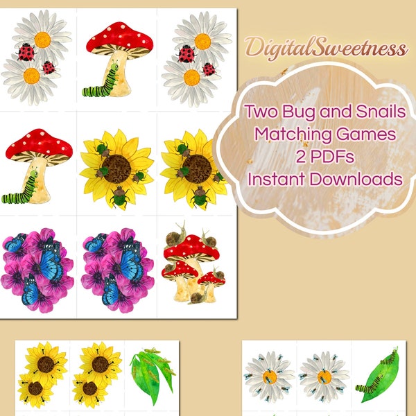 Butterfly Matching Game - Etsy