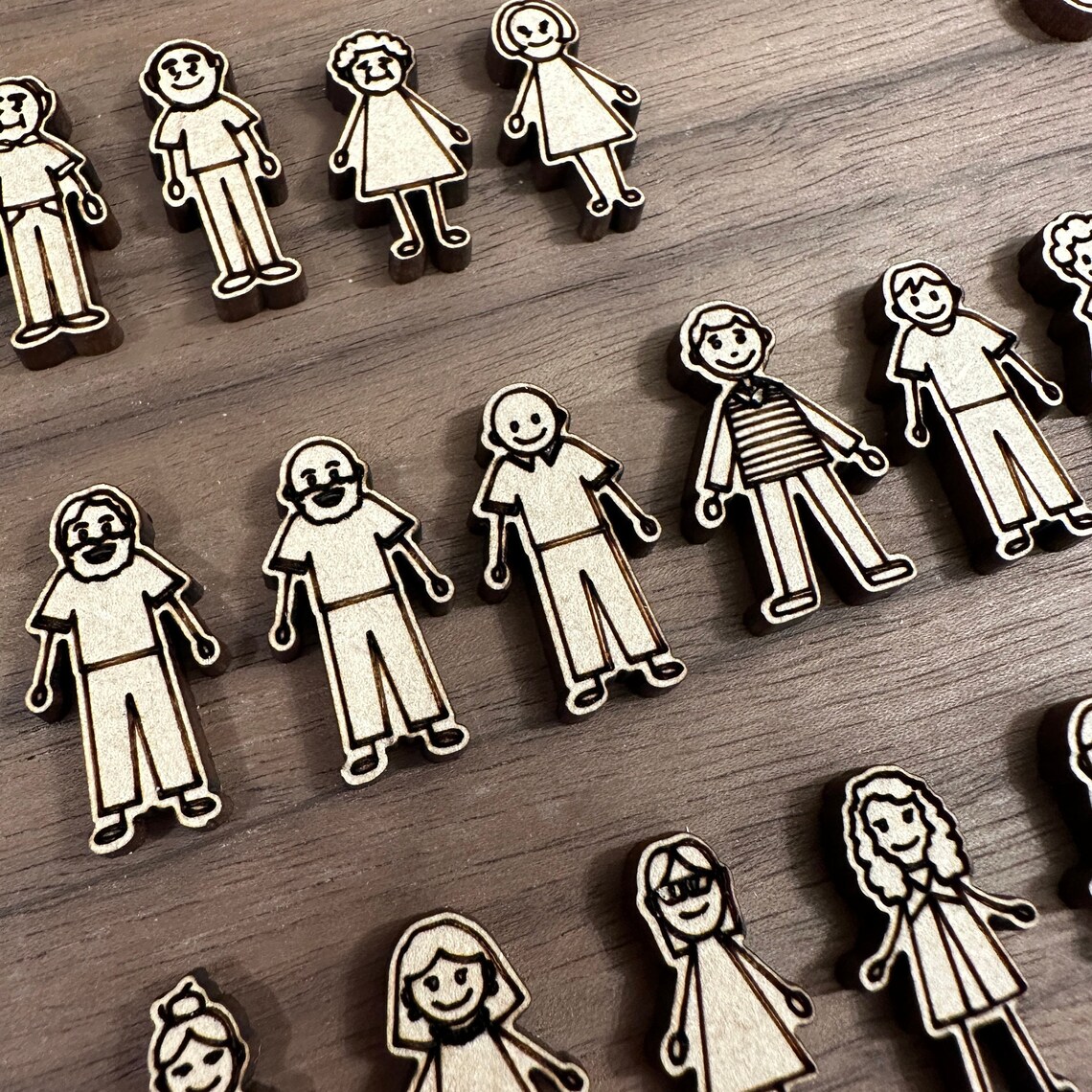 Shaker Heart With 41 Laser Ready Characters Included! SVG File ...