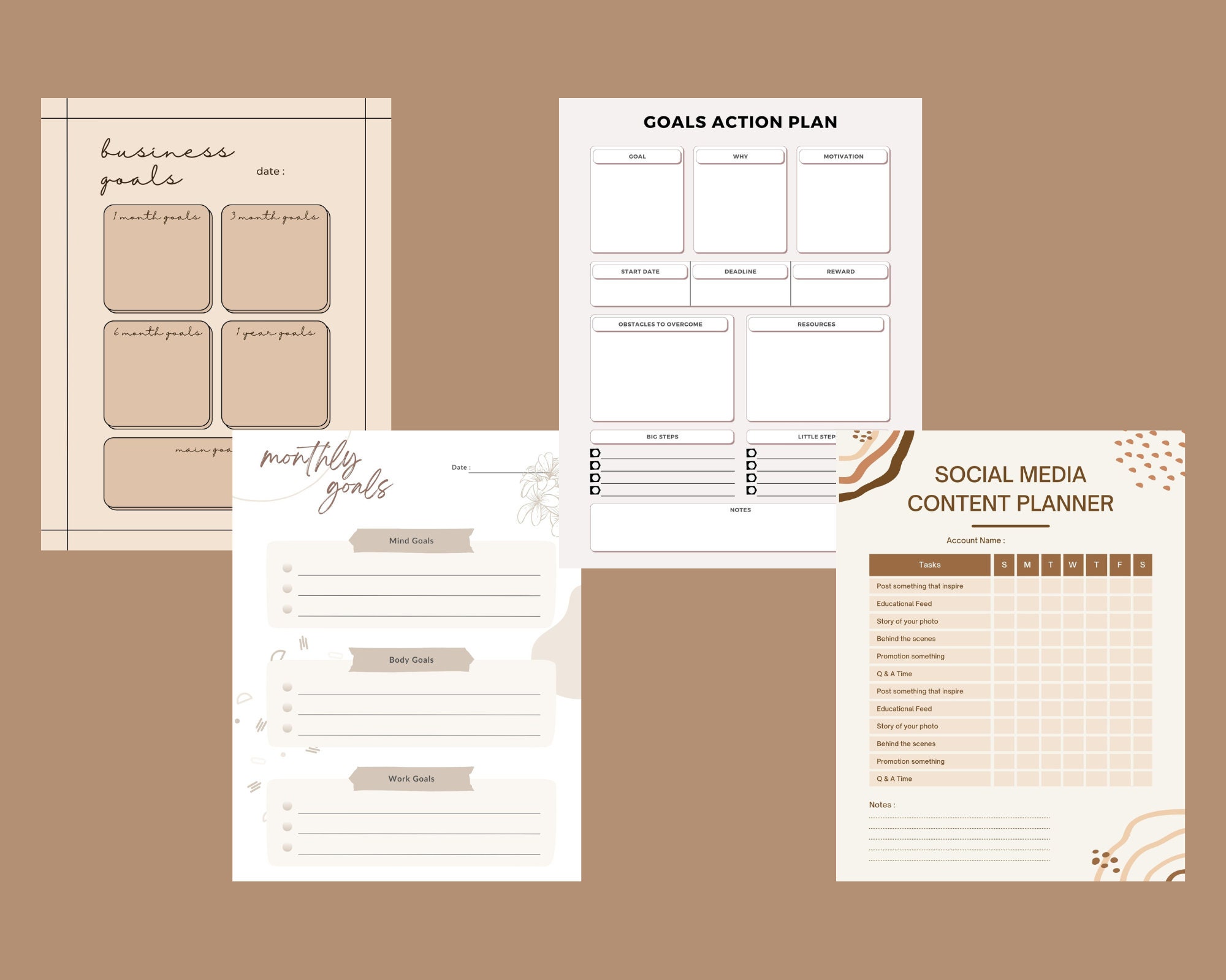 Digital Planner Laser Cutting Planner for Makers and - Etsy