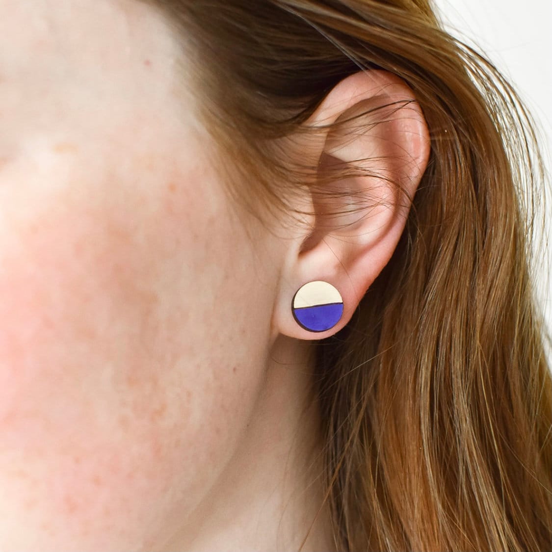 Two-tone Stud Earring File, SVG File, Laser Cut Earrings - Etsy