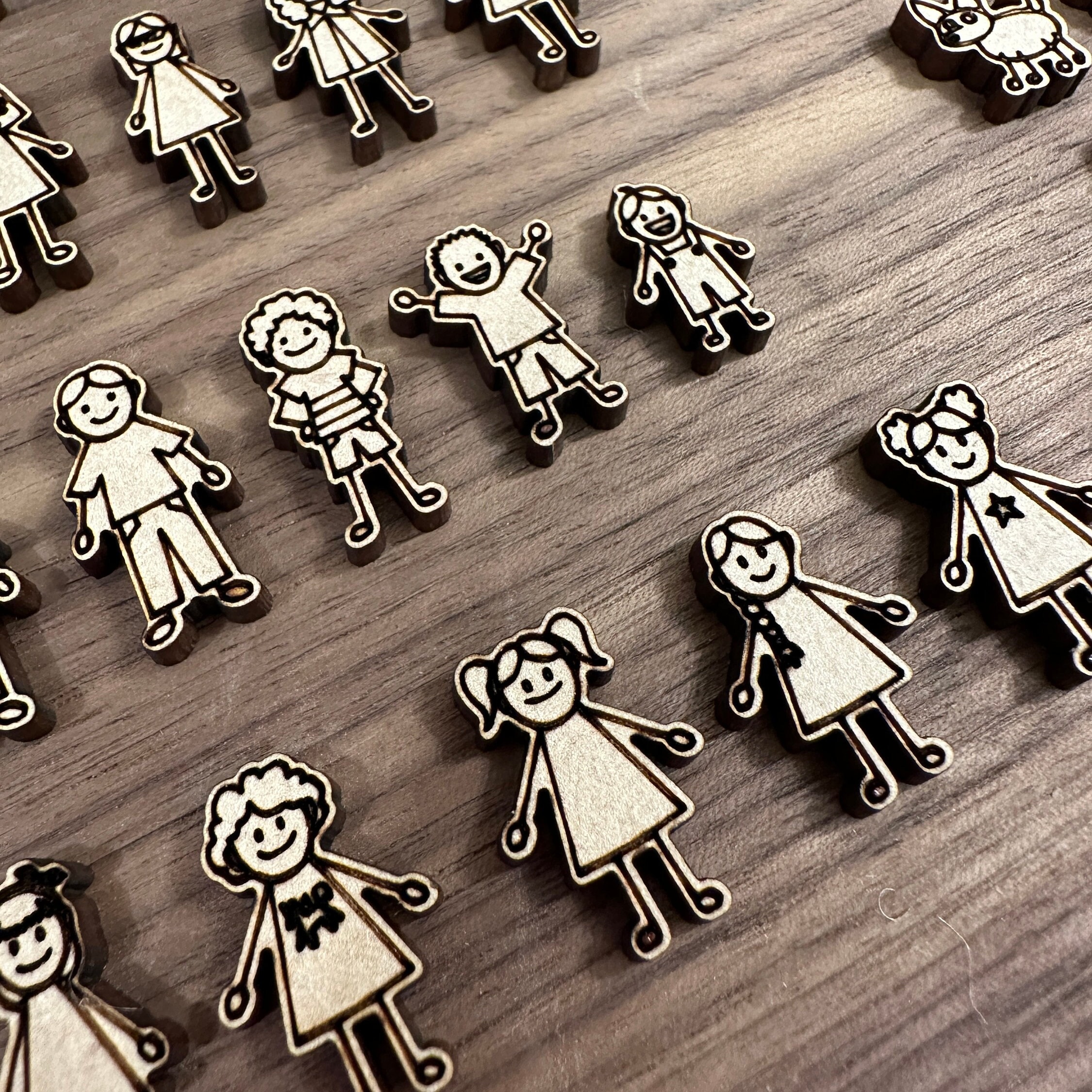 Shaker Heart With 41 Laser Ready Characters Included! SVG File ...