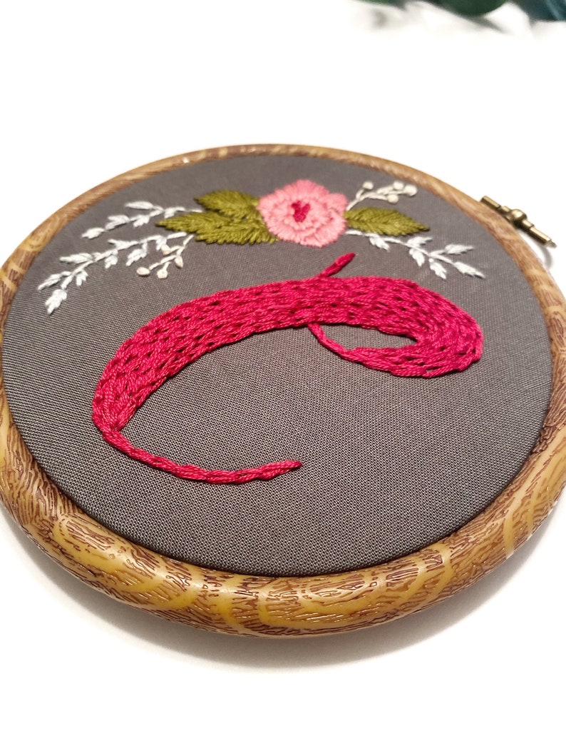 Custom Initial DIY Embroidery Kit / Letter Initial Embroidery - Etsy