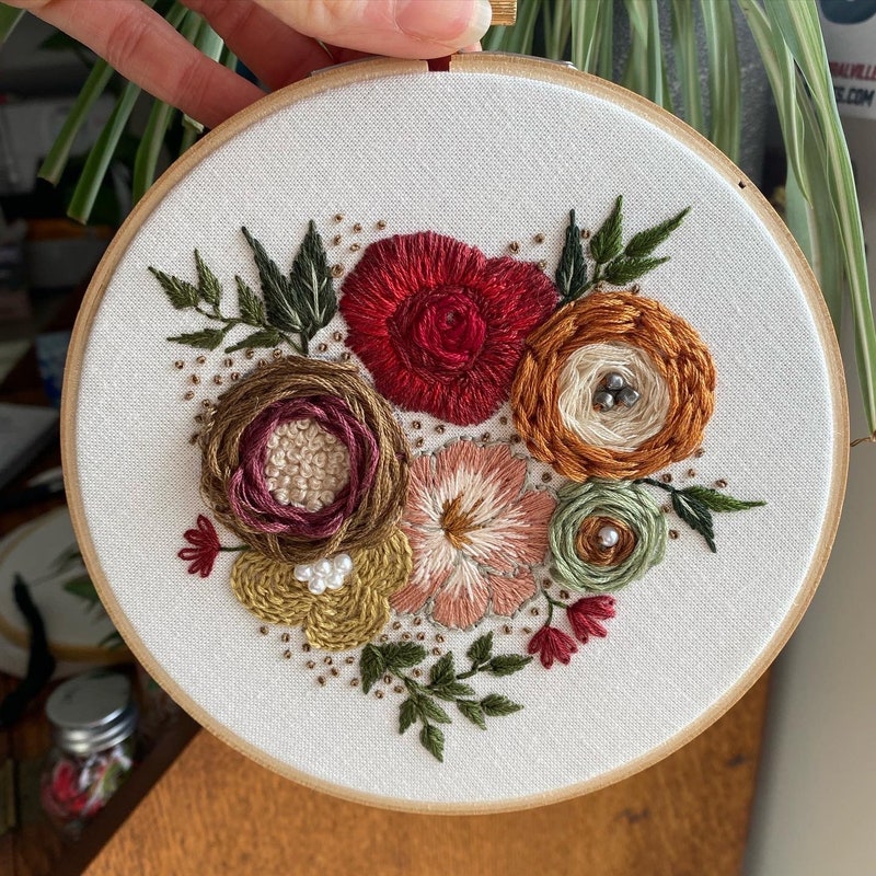 Hand Embroidery Art - Etsy