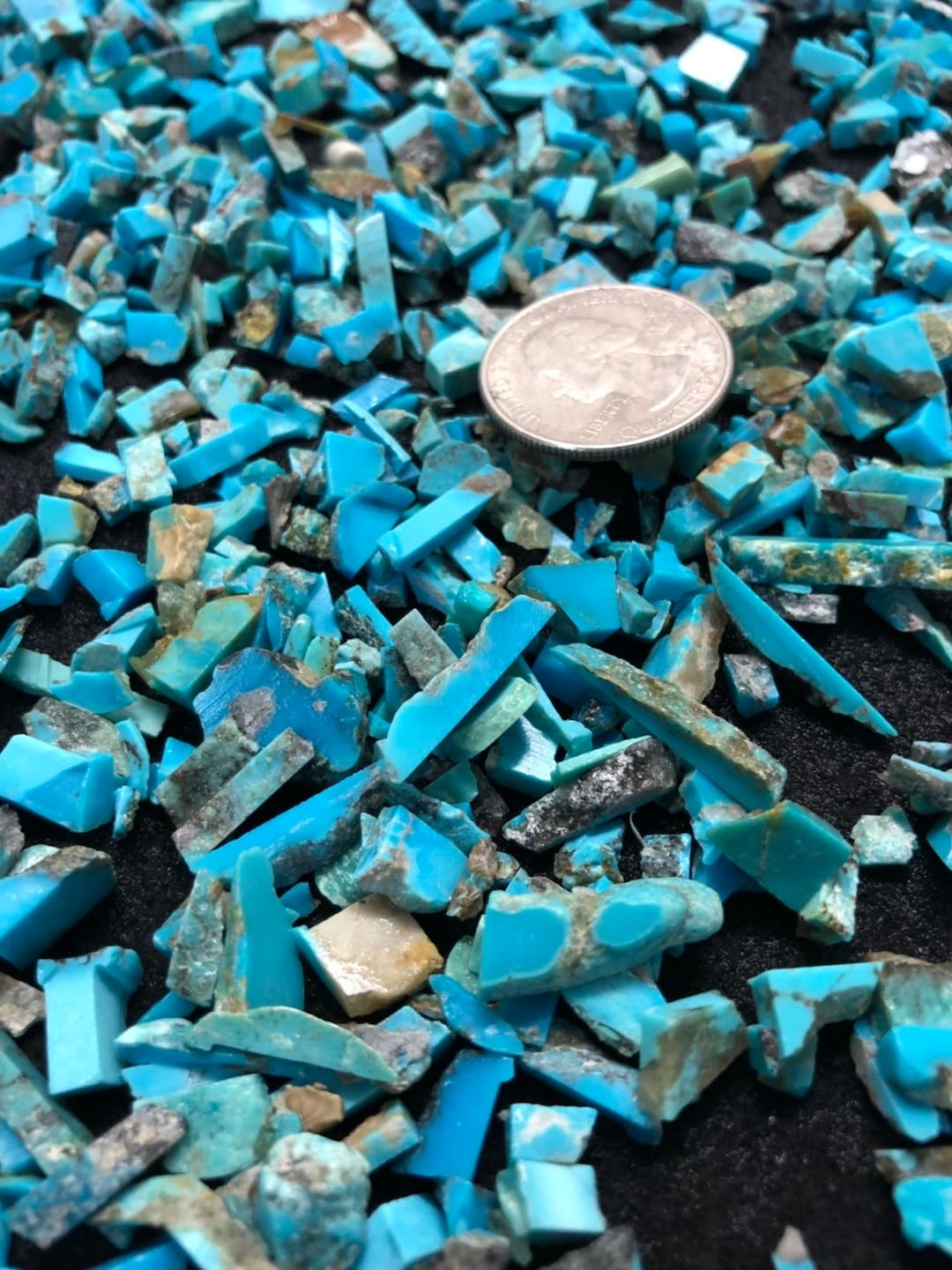 3 Pound of Legit Old Stock 1970’s Super Blue Sleeping Beauty Mined ...